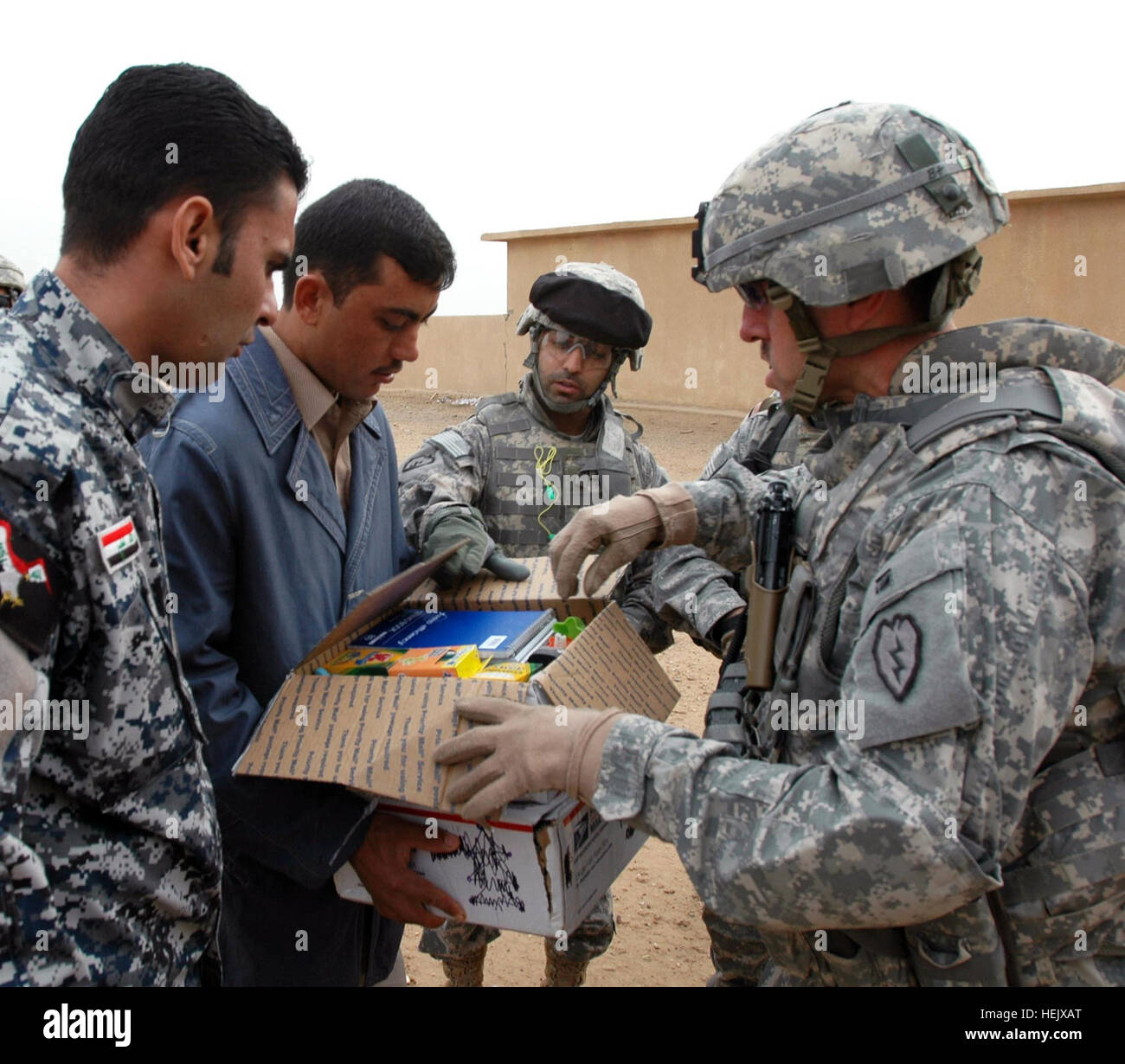 Command Sgt. Maj. Jesus Ruiz (right), command sergeant major, 25th ...