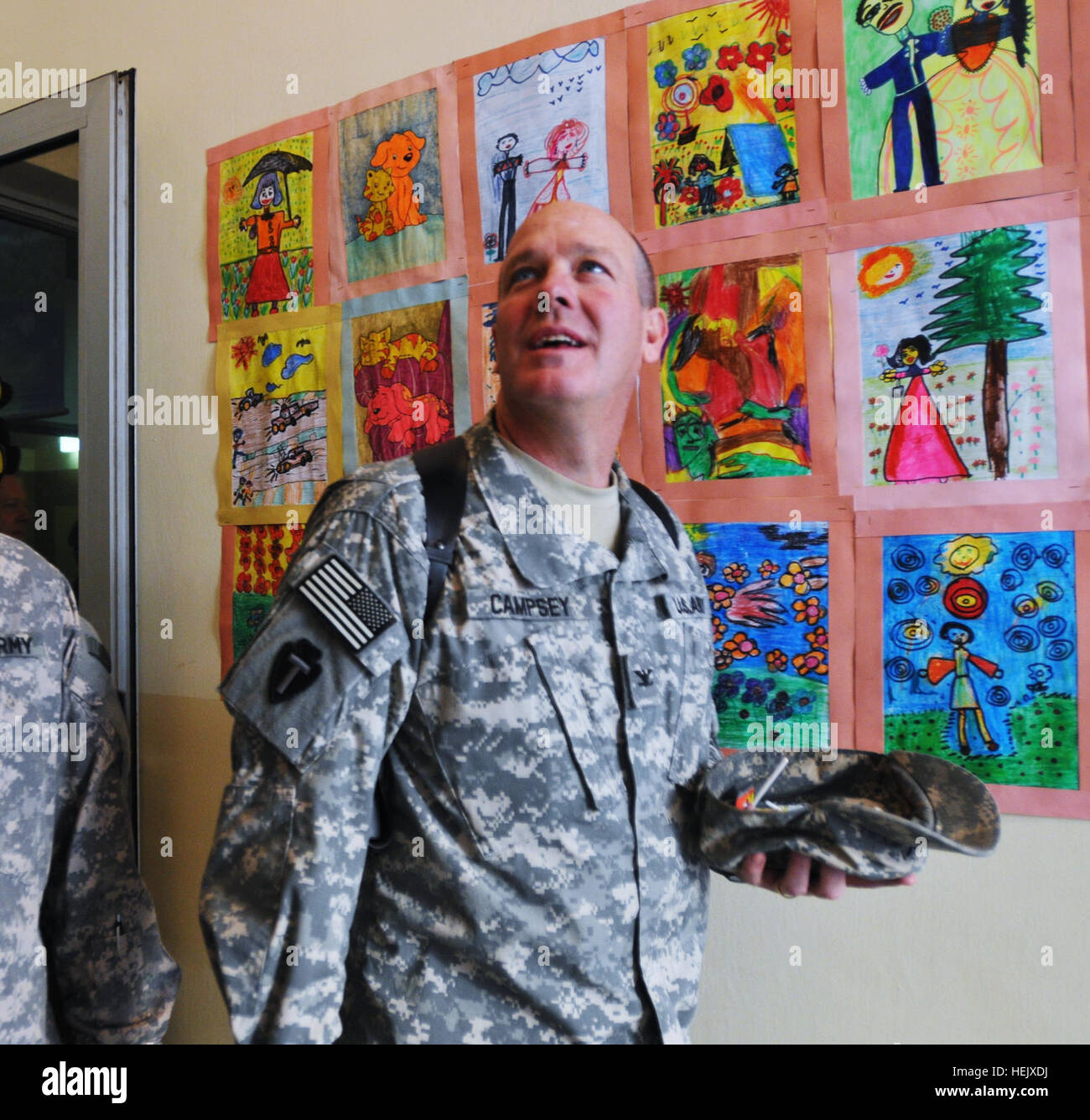 In this image released by the Texas Army National Guard, Col. Mark ...