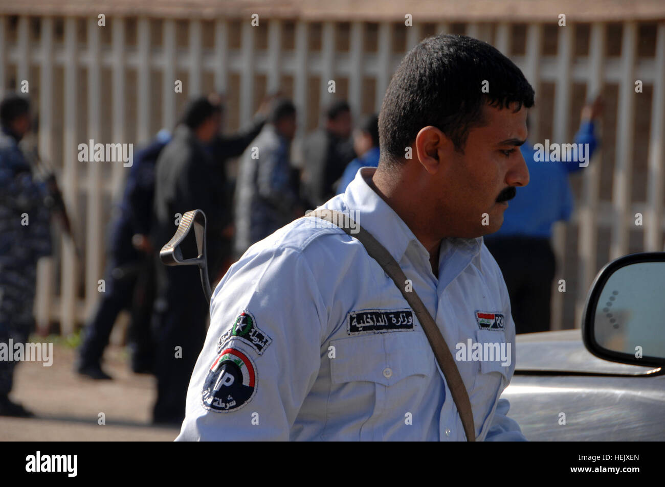 Iraqi police vehicle hi-res stock photography and images - Alamy