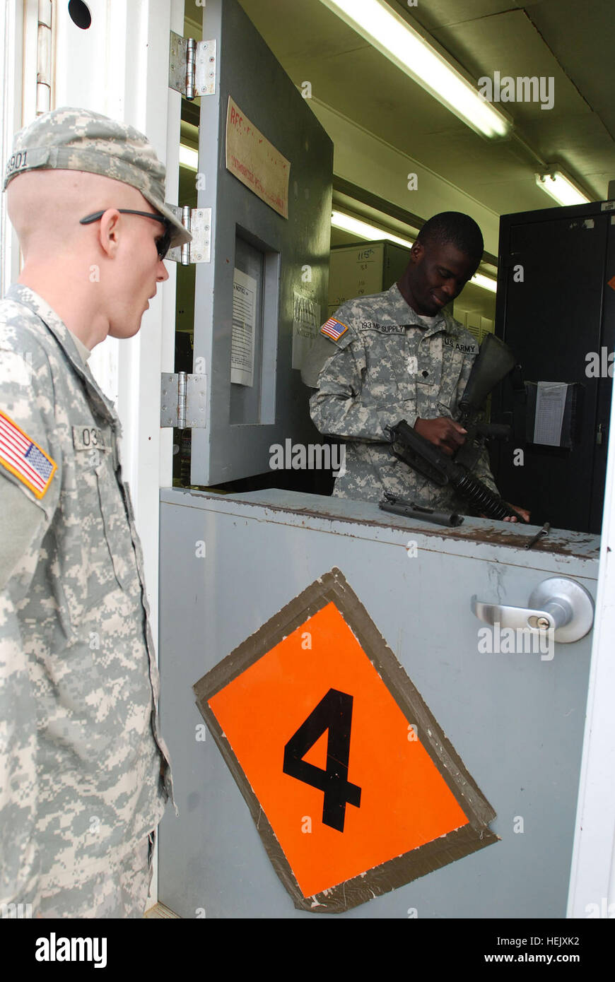 GUANTANAMO BAY, Cuba – A member of the 193rd Military Police Company ...