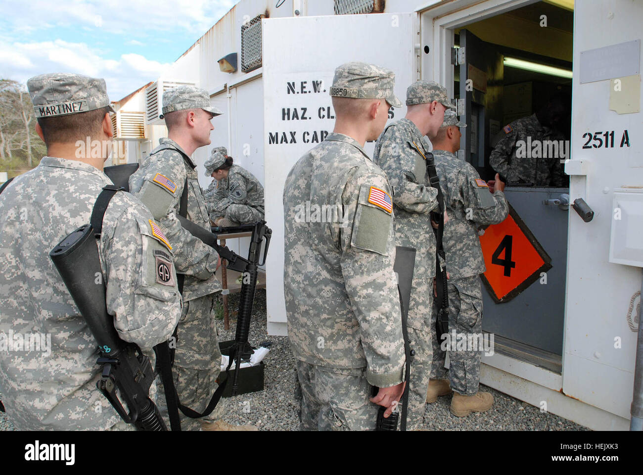 GUANTANAMO BAY, Cuba – Members of the 193rd Military Police Company ...