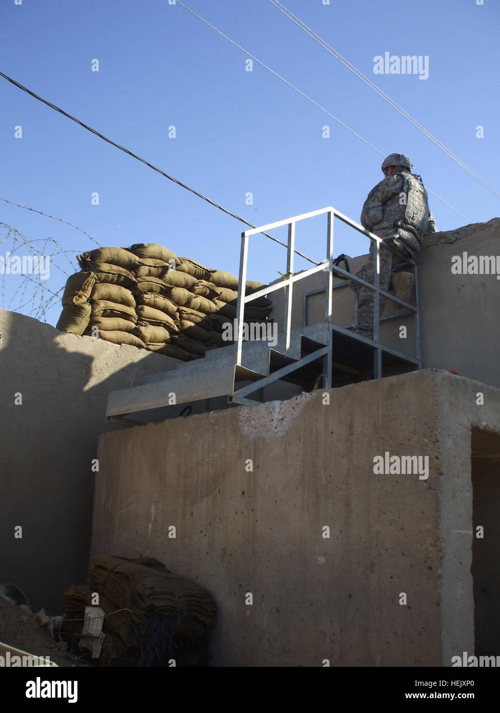 The Soldiers of Bravo Troop 1/82 CAV with the 41st Infantry Brigade ...