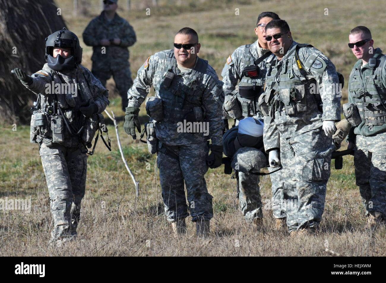 Sgt. 1st Class Marissa Burns, from Columbia, S.C., an air ambulance ...