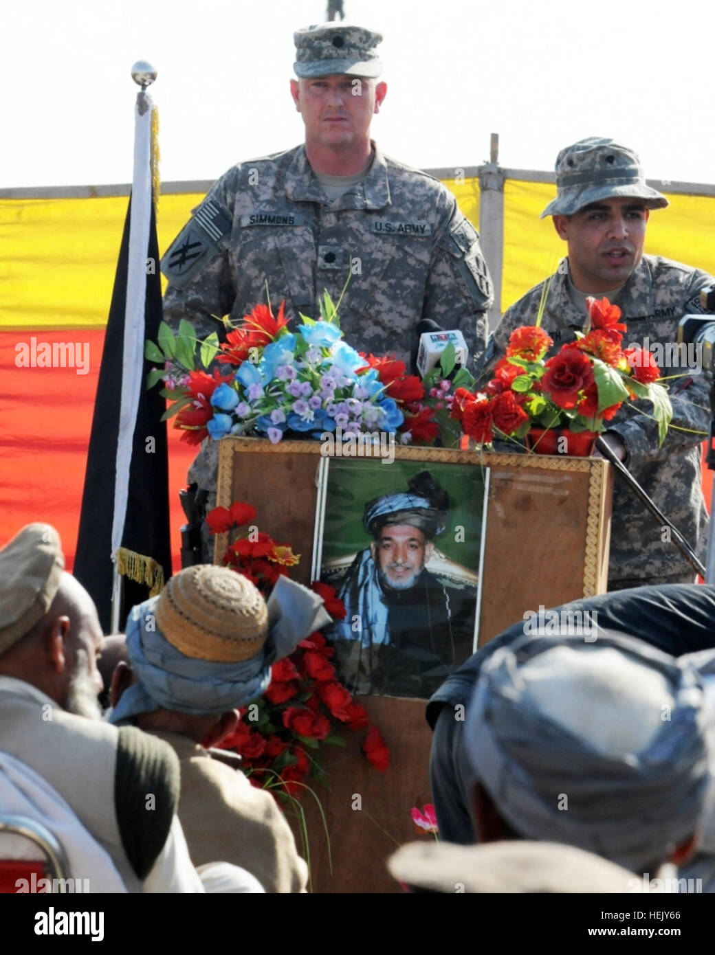 U.S. Army Lt. Col. Russell V. Simmons, Task Force Mountain Warrior's ...