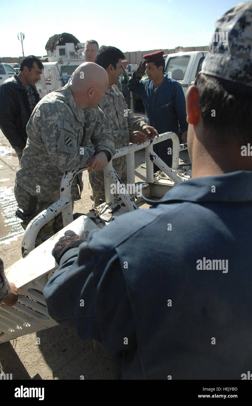 Col. Roger Cloutier, commander of the 1st Brigade Combat Team, 3rd ...
