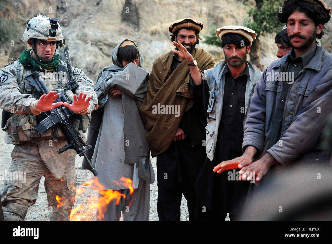 A U.S. Army Soldier from Delta Company, 1st Battalion, 501st Infantry ...