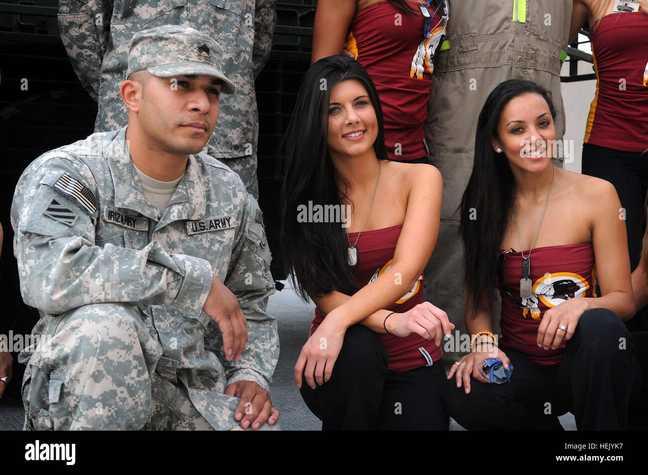 U.S. Army Sgt. Alex Irizarry, from New York, poses for a photograph ...