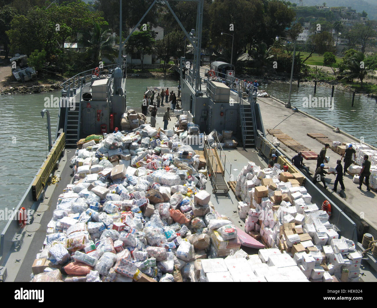 KILLICK, Haiti - Army Landing Craft Utility 2006 from Fort Eustis's ...