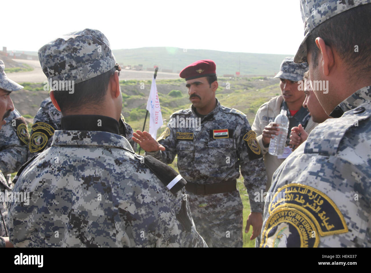 Iraqi federal police hi-res stock photography and images - Alamy