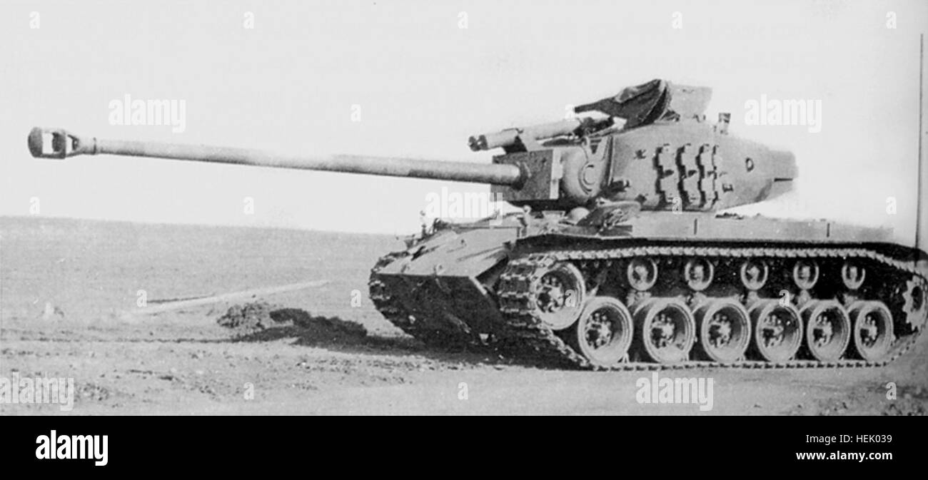 The M26 Super Pershing is a heavy tank variant used by the U.S. Army ...