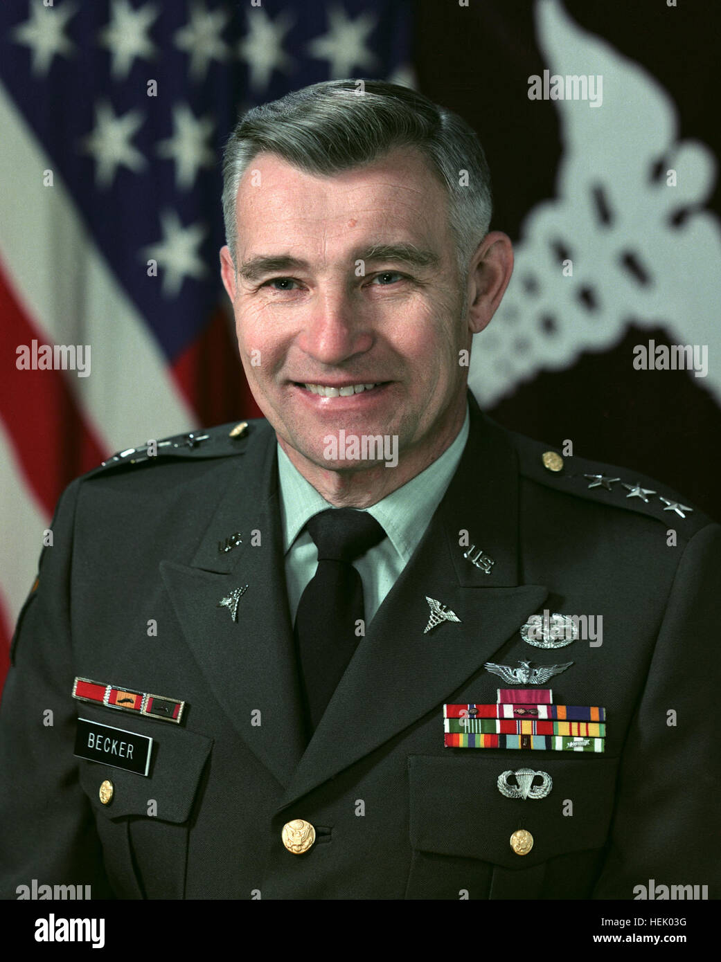 Lieutenant General (LGEN) Quinn H. Becker, (uncovered) Quinn Henderson ...