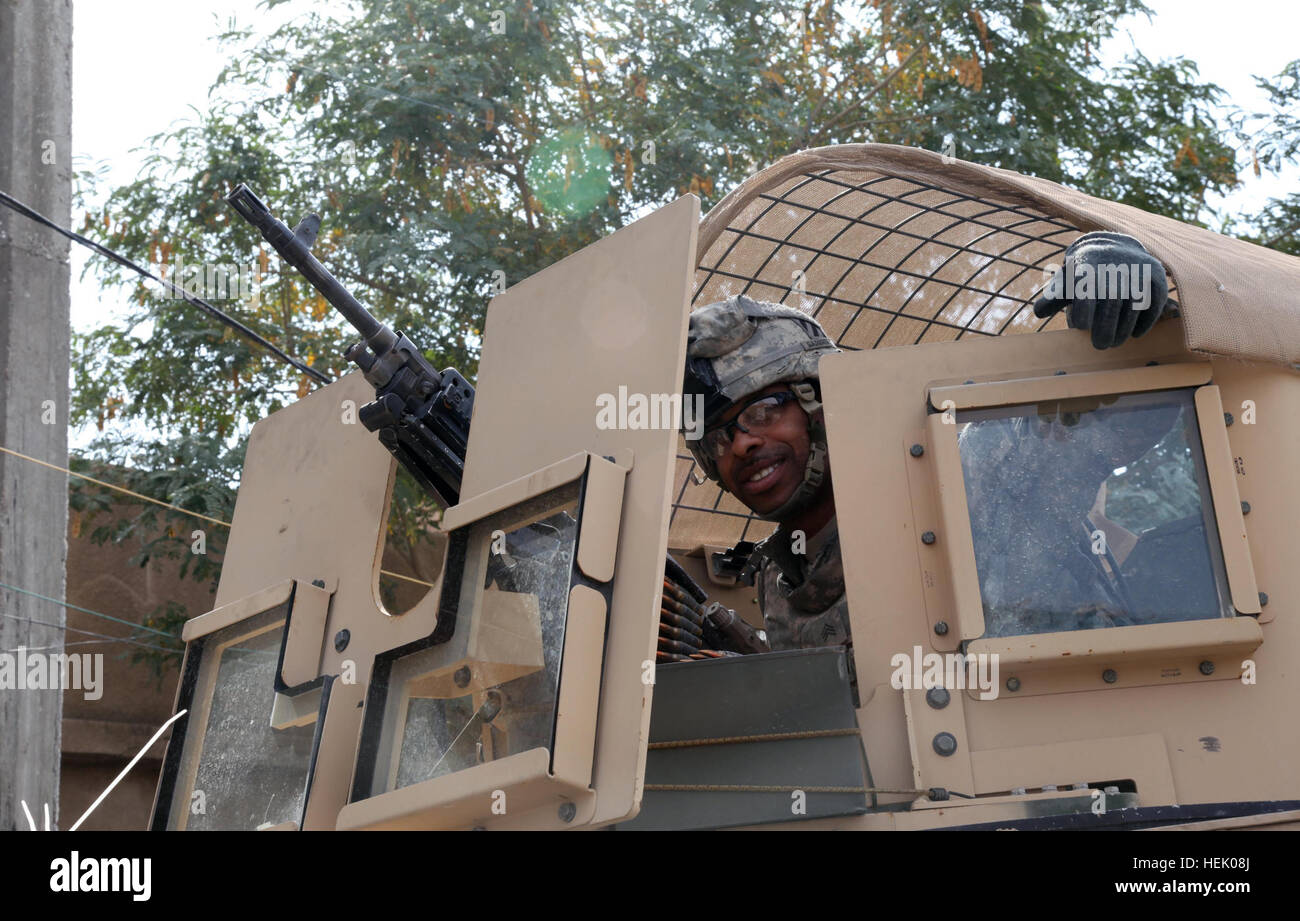 U.S. Army Sgt. Terrence Daniels, 5th Squadron, 7th Cavalry, Apache ...