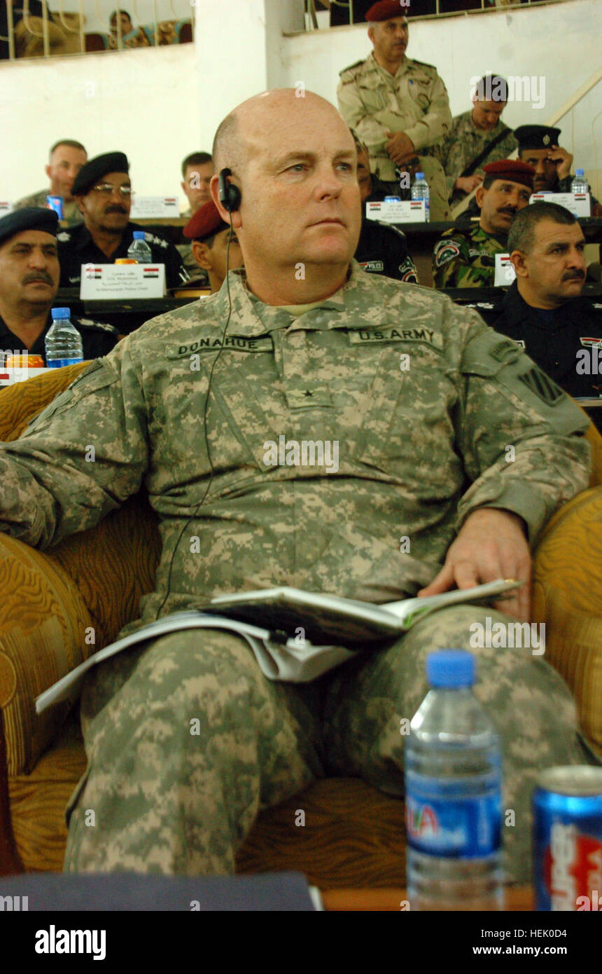 U.S. Army Brig. Gen. Patrick J. Donahue, deputy commanding general of ...