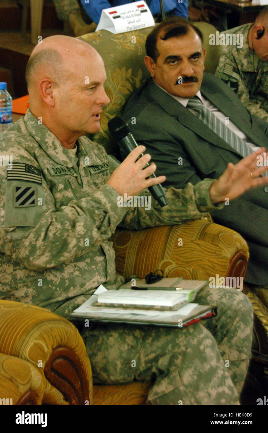 U.S. Army Brig. Gen. Patrick J. Donahue, deputy commanding general of ...