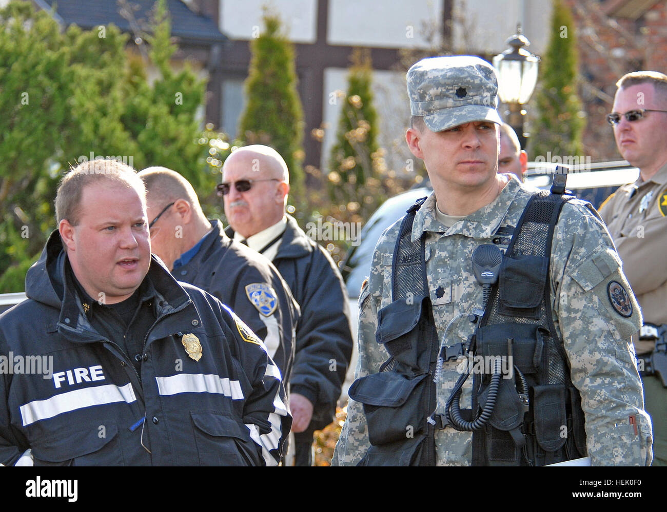 Lt. Col. Lance Englet, commander of the 102 Civil Support Team, Oregon ...