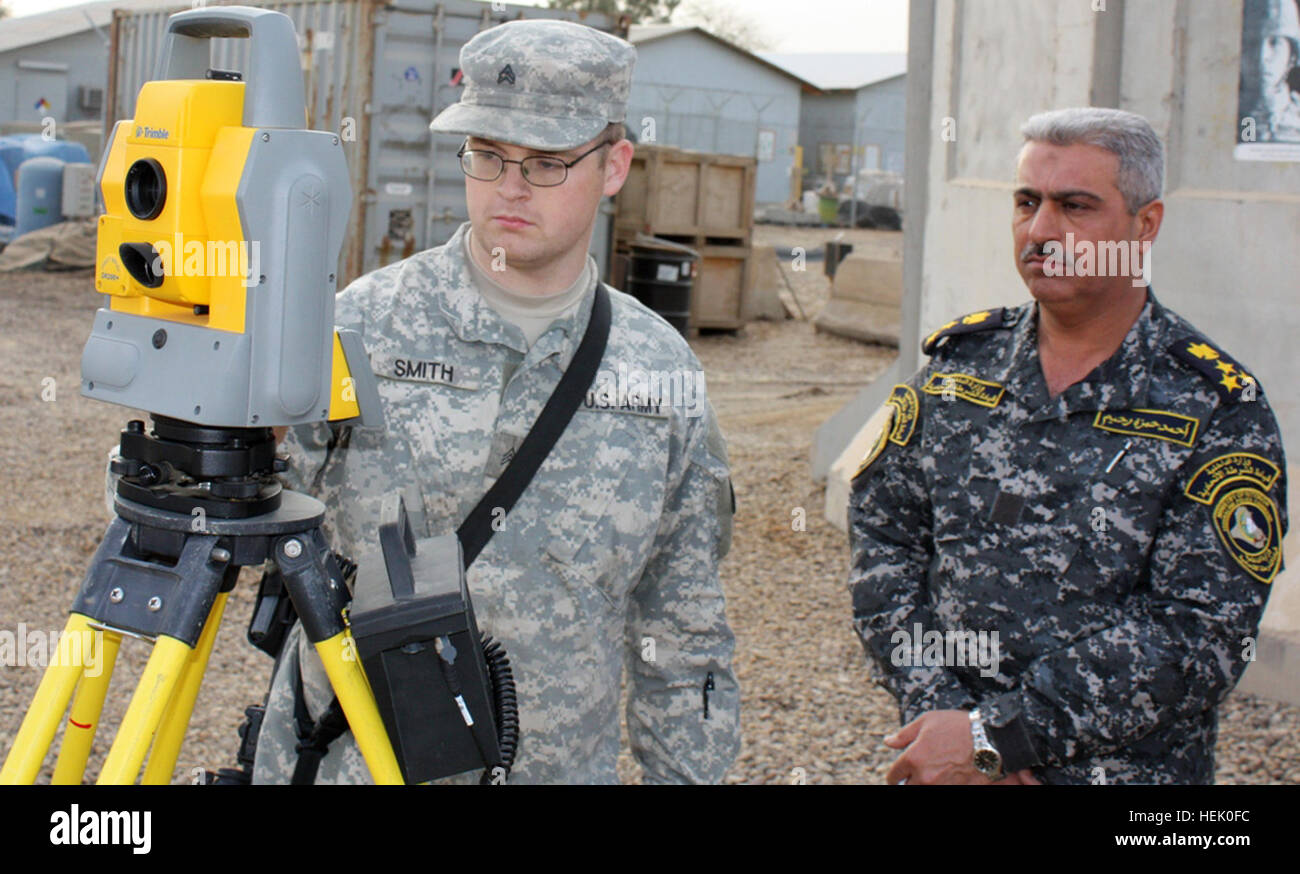 Iraqi Brig. Gen. Ahmed Hamza Raheem, director, Federal Police Engineer ...