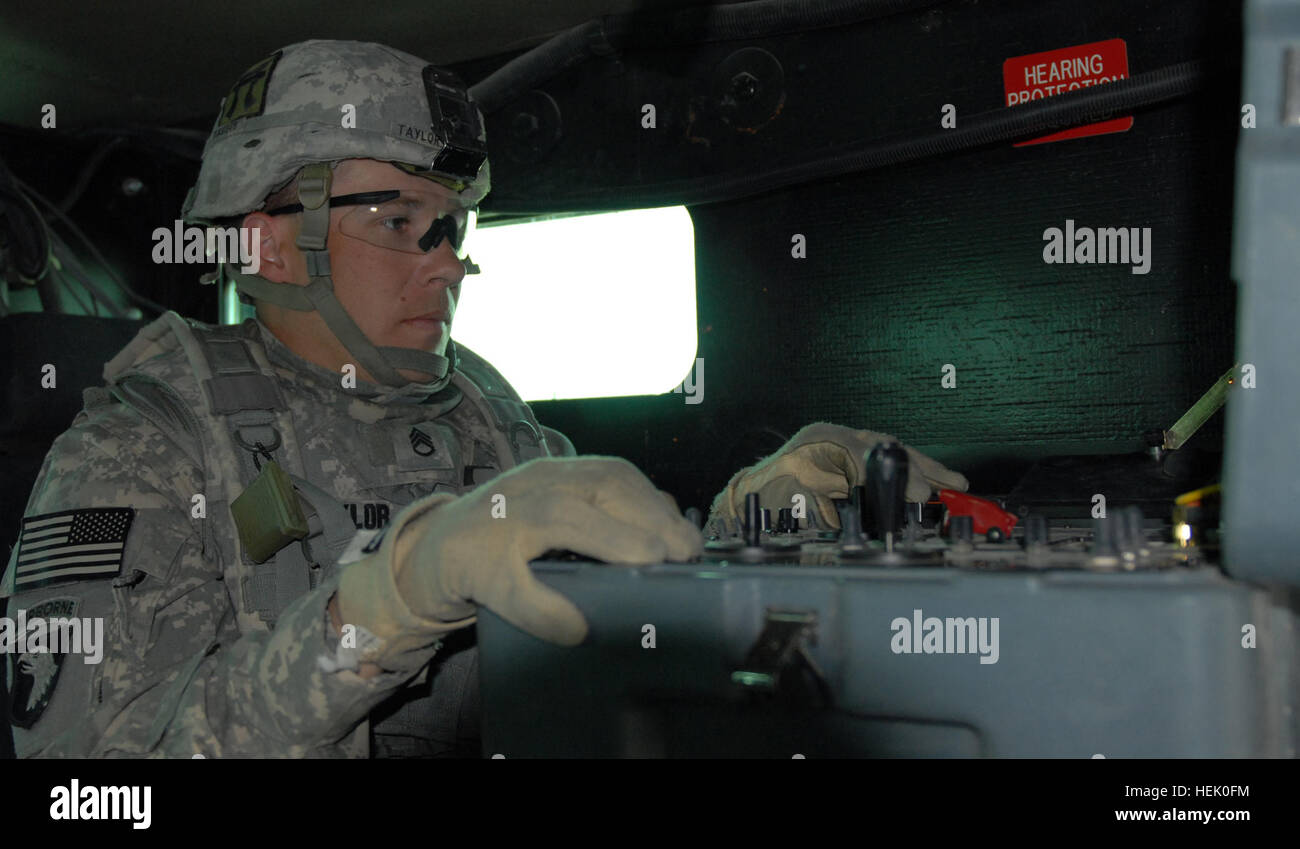BAGRAM AIRFIELD, Afghanistan -- Staff Sgt. Mark Taylor, combat engineer ...