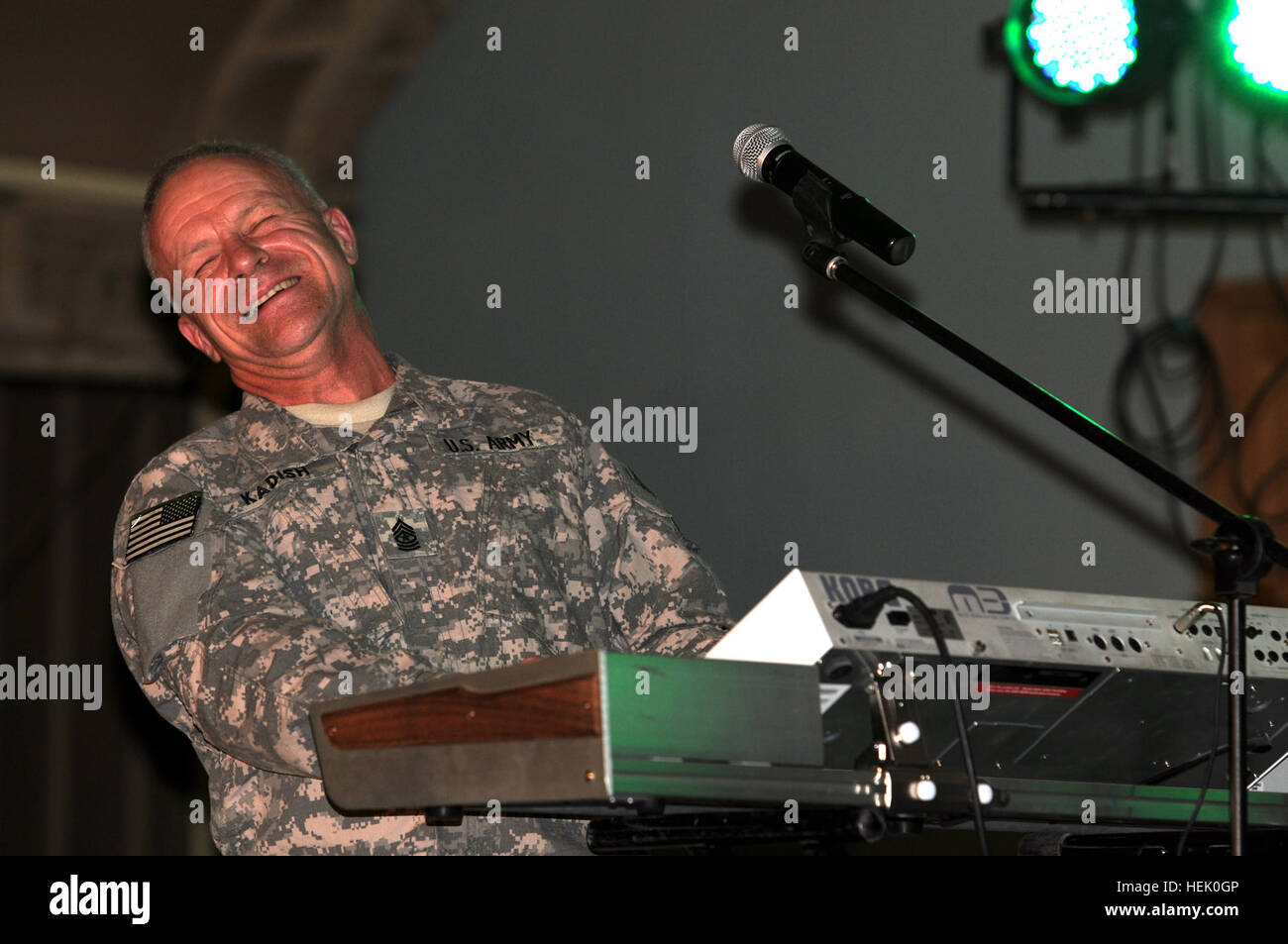 Sgt. Maj. Kirk Kadish, U.S. Army Field Band keyboardist, non ...