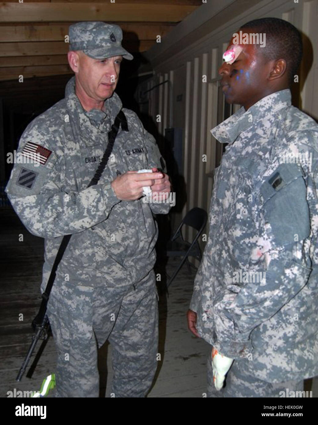 U.S. Army Sgt. 1st Class Denney Choate, Headquarters and Headquarters ...