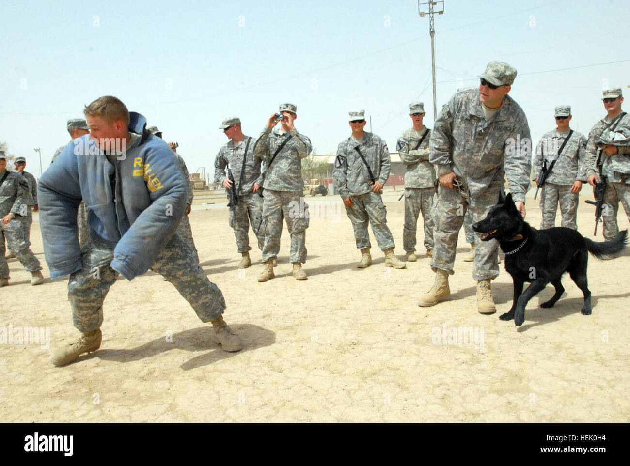 Flickr - The U.S. Army - Military working dog handler Stock Photo - Alamy