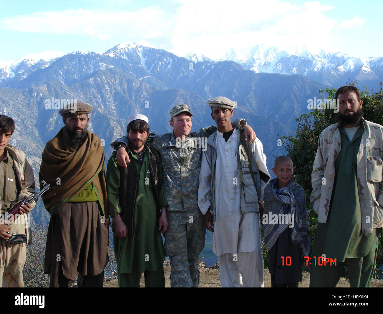 A personal photo of Sergeant 1st Class Jared C. Monti, the first ...