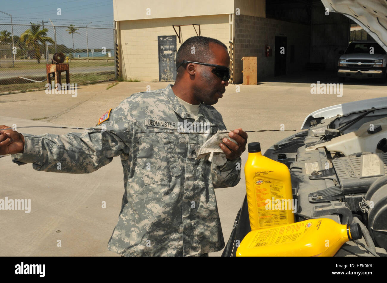 GUANTANAMO BAY, Cuba – Army Sgt. Tashaia Bedminister, deployed to Joint ...