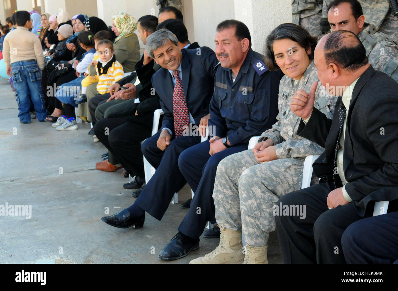 Lt. Col. Nora Marcos, commander for Division Special Troops Battalion ...