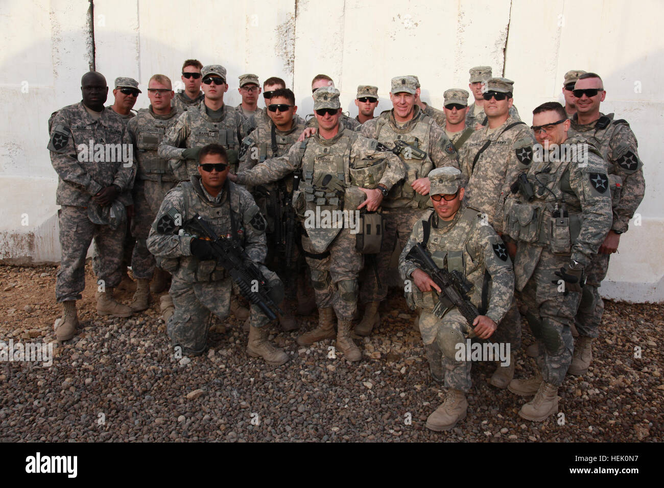 U.S. Soldiers from 1-38th Infantry Battalion, 4th Brigade, 2nd Division ...