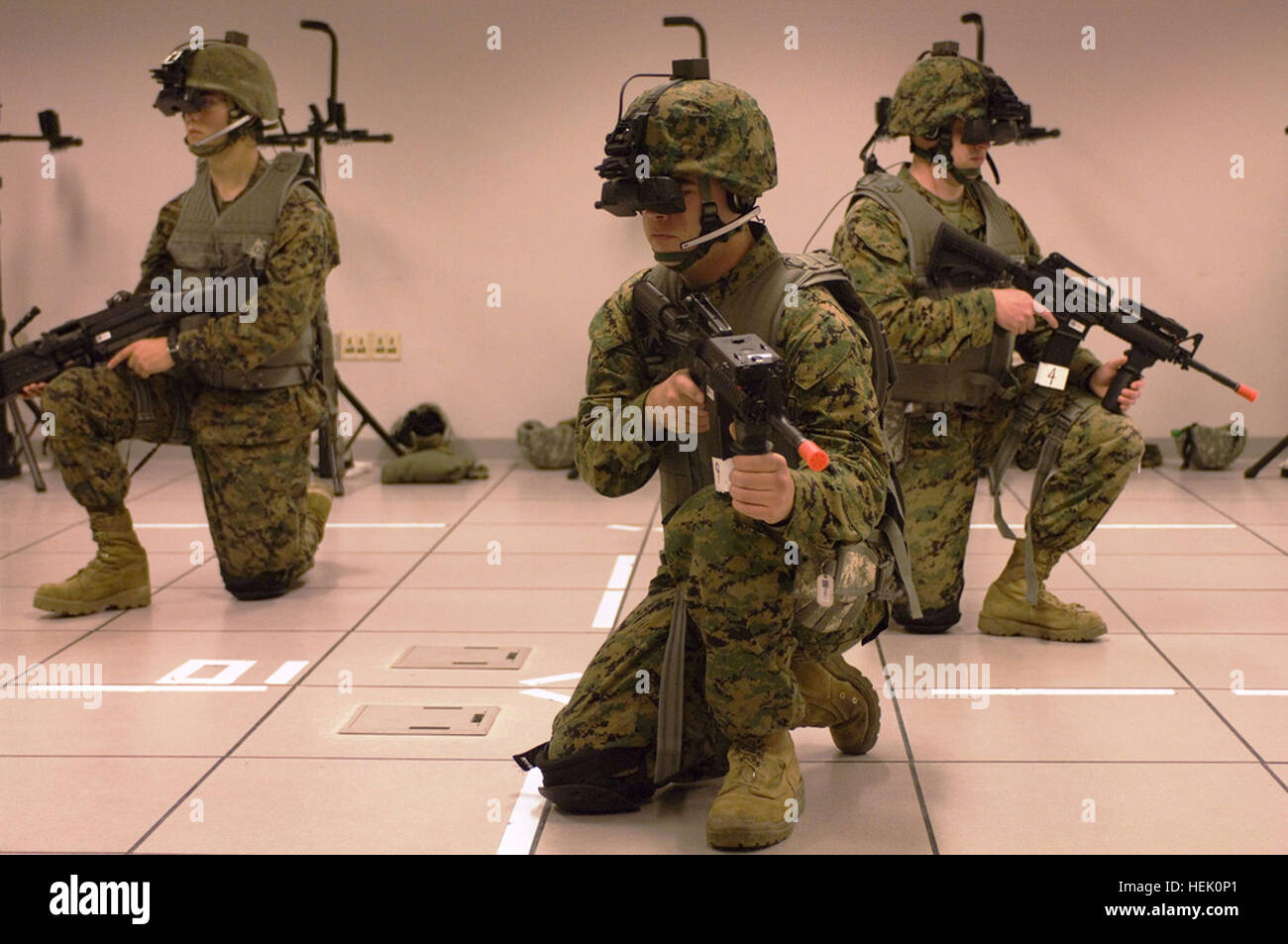U.S. Marines from 2nd Battalion, 8th Marine Regiment walk through a ...