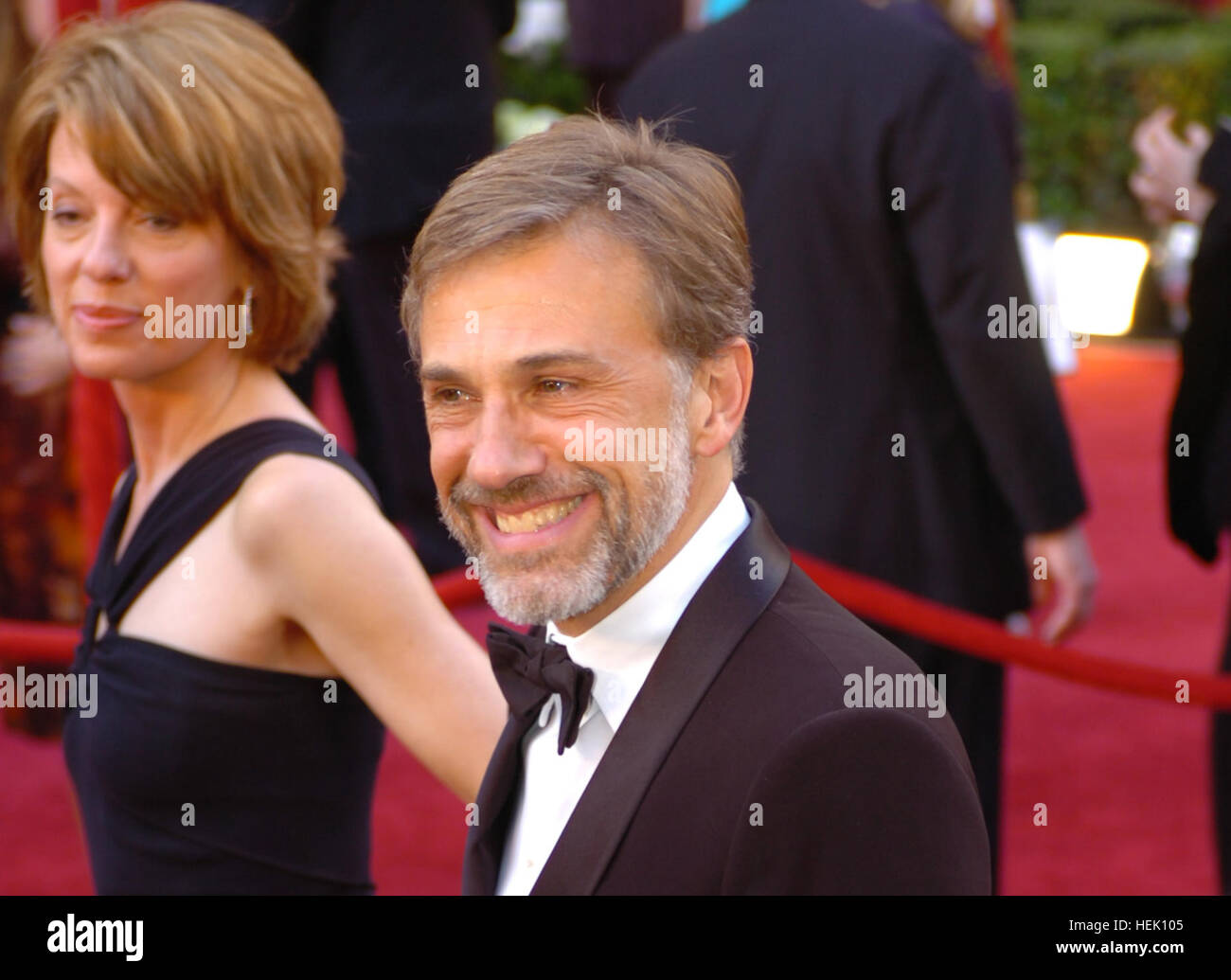 Christoph Waltz and wife Judith Holste walk the red carpet at the 82nd ...