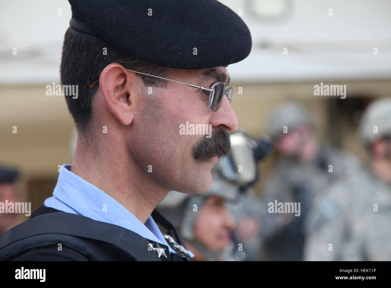 U.S. Army Col. Larry Swift, Commander, Ready First, 1st Brigade, 1st ...