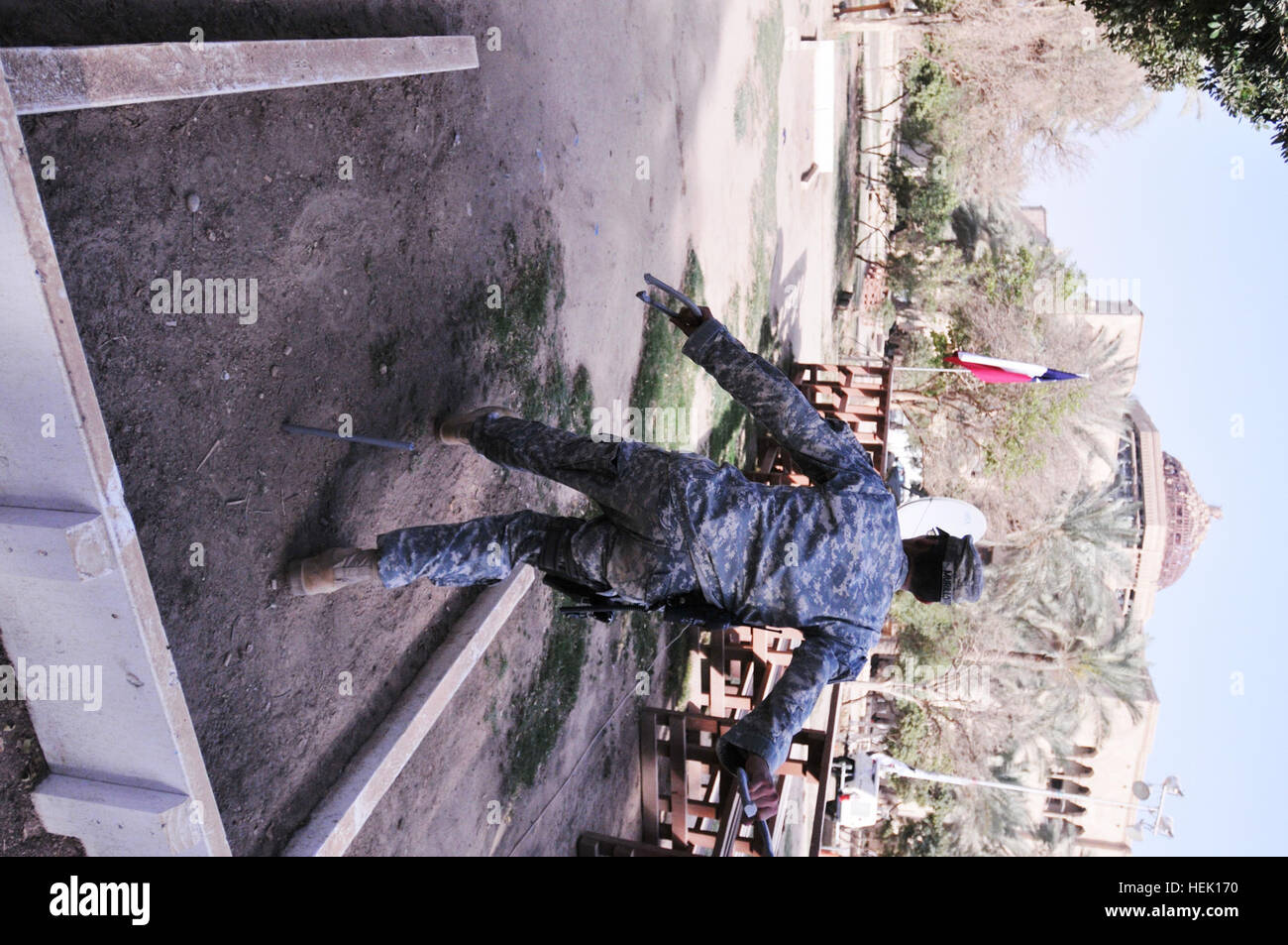 In this image released by the Texas Army National Guard, 1st Lt. Dagmar ...