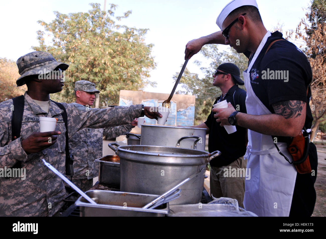 In this image released by the Texas Army National Guard, Capt. Richard ...