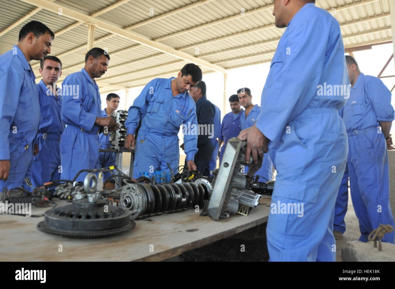 In this image released by the Texas Army National Guard, Iraqi River ...