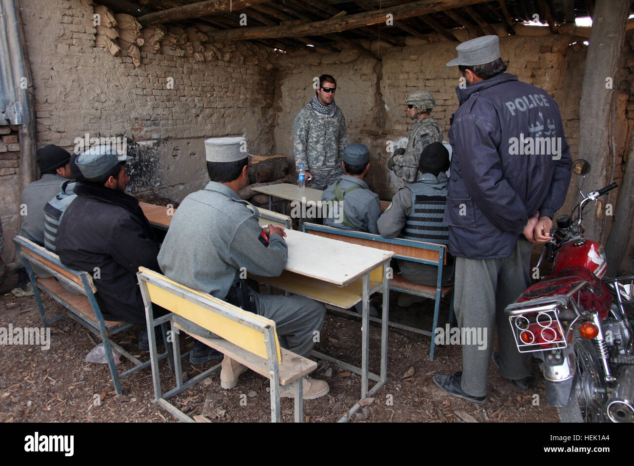 U.S. Army Spc. Johnothan Poquette from the 118th Military Police ...