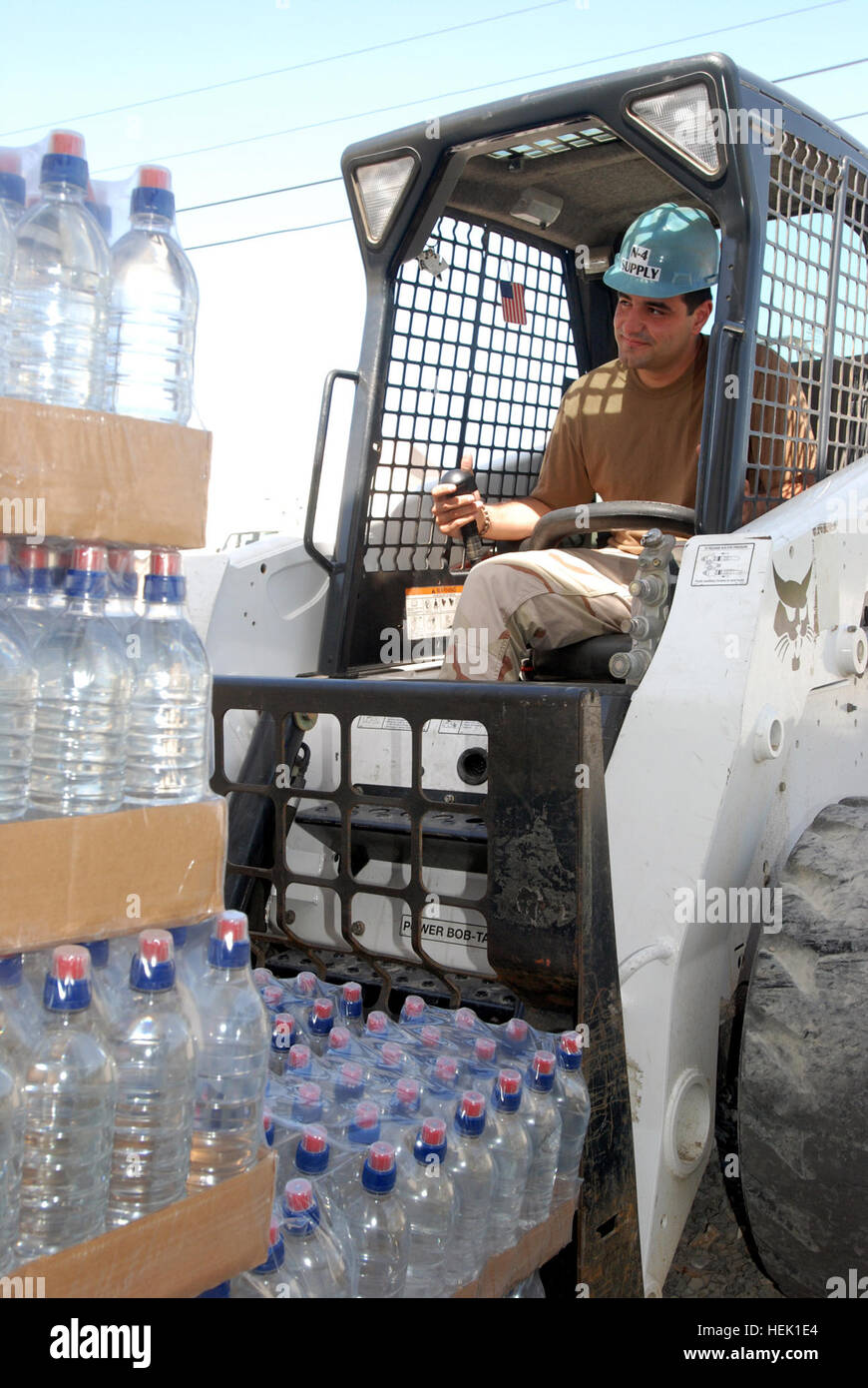 Joint Task Force Guantanamo personnel handle logistics including water ...