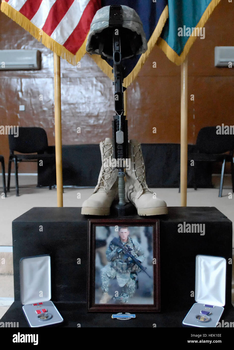 Memorial service held camp hi-res stock photography and images - Alamy