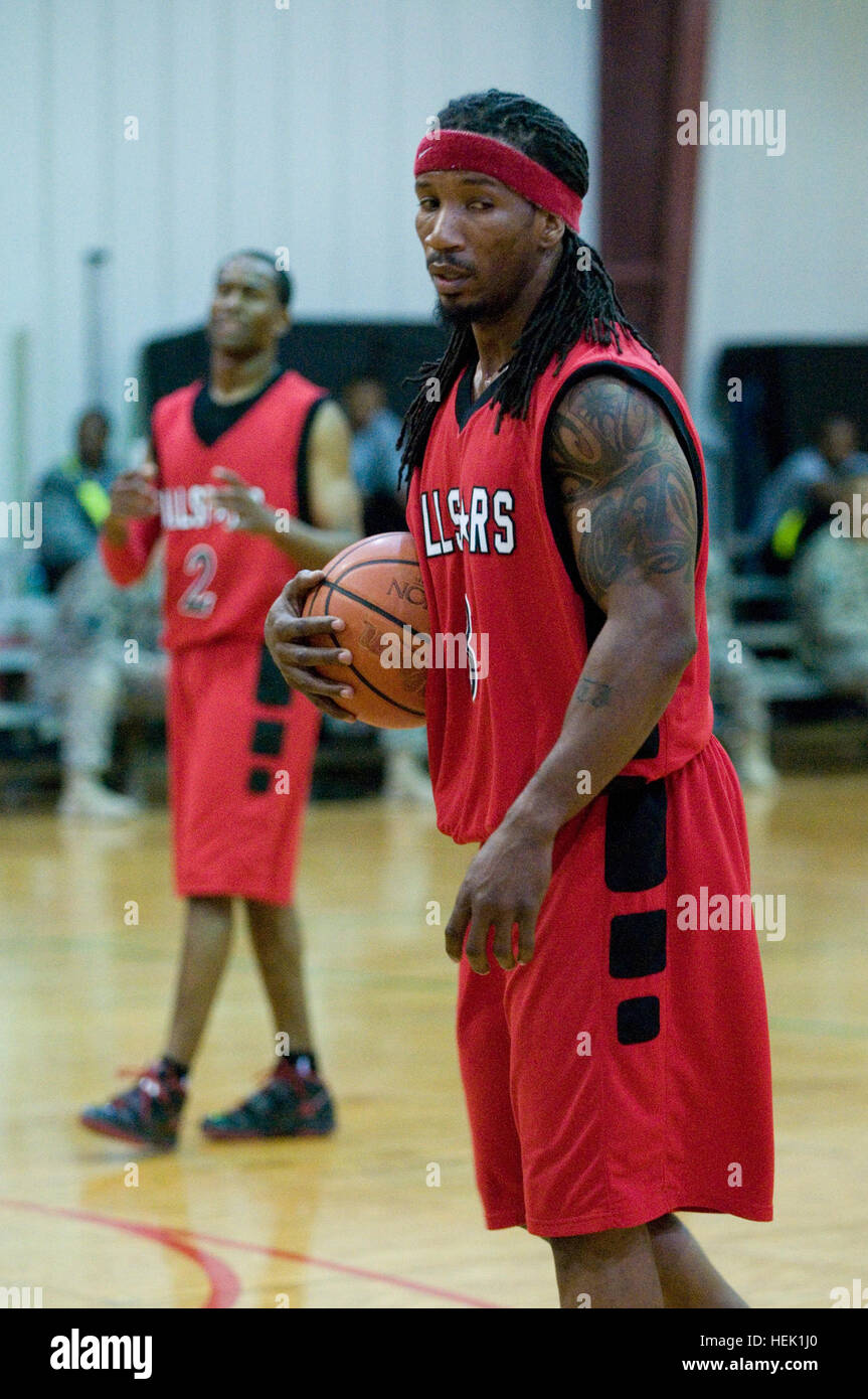 Torrey Jordan, from Vaginia Beach Va., a DoD civilian, drives towards ...