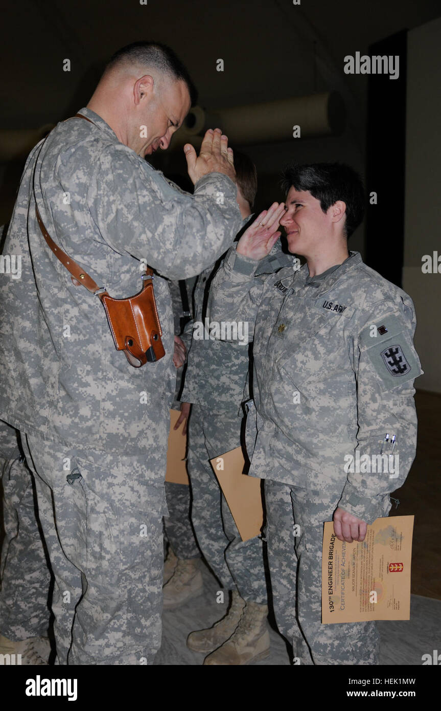 Presented 130th engineer brigade hi-res stock photography and images ...