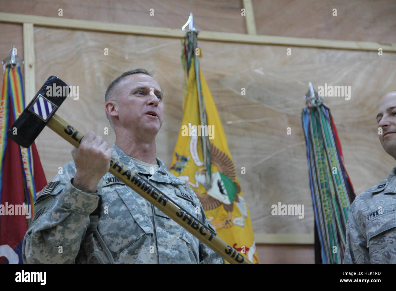 U.S. Army Col. Peter Jones of 3rd Heavy Brigade Combat Team, 3rd ...