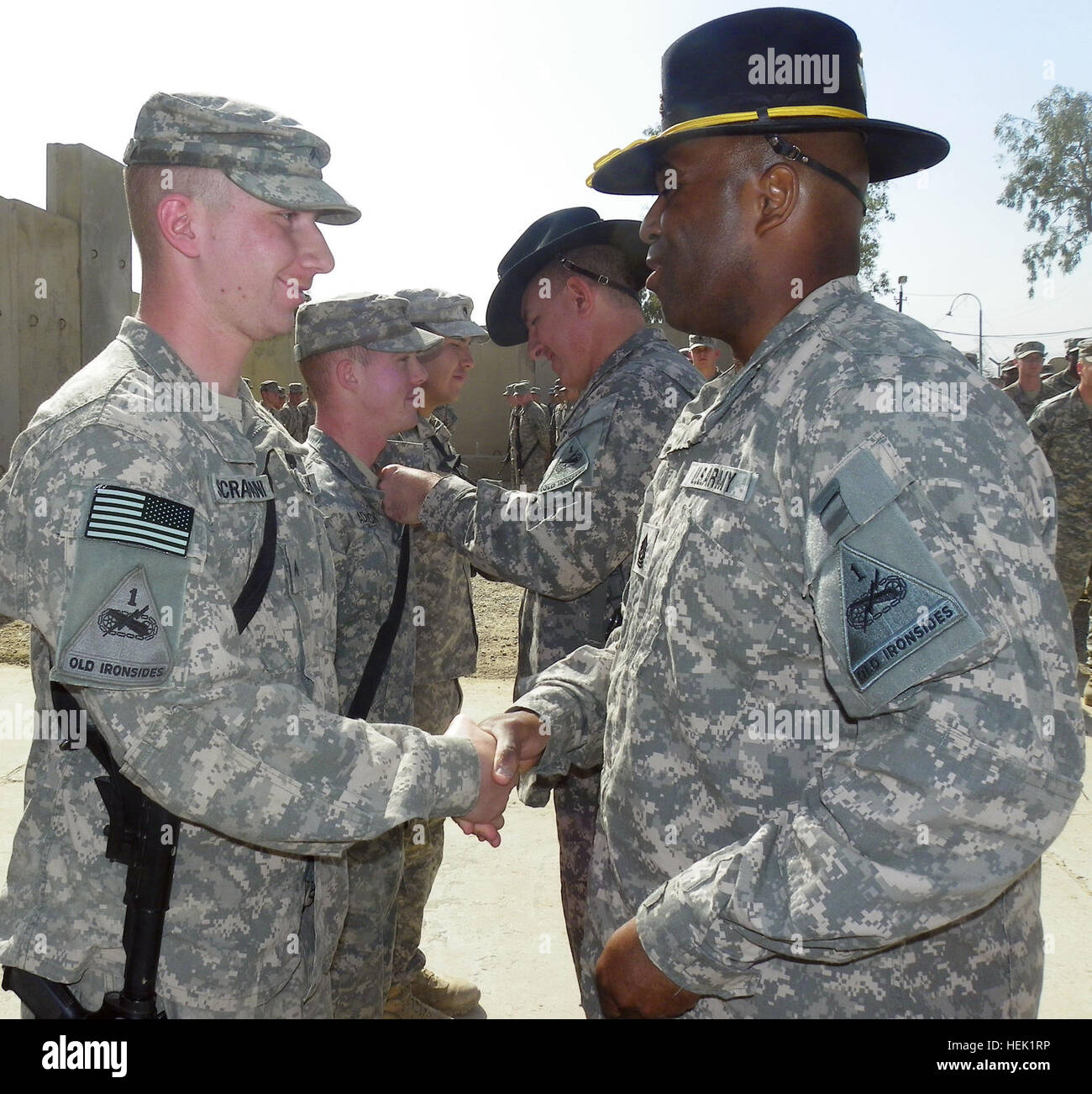 Soldiers of the 6th Squadron, 1st Cavalry Regiment, 1st Brigade Combat ...