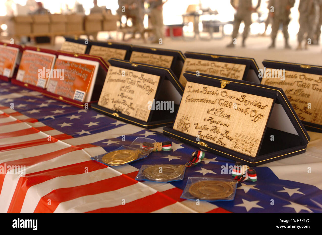Civilians and service members come together to participate the Last ...