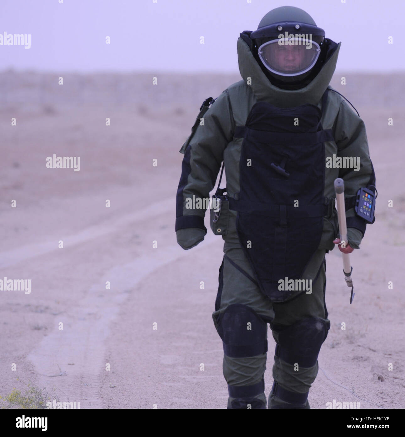 Sgt. John Conley, a technician for the 1108th Explosives Ordnance ...