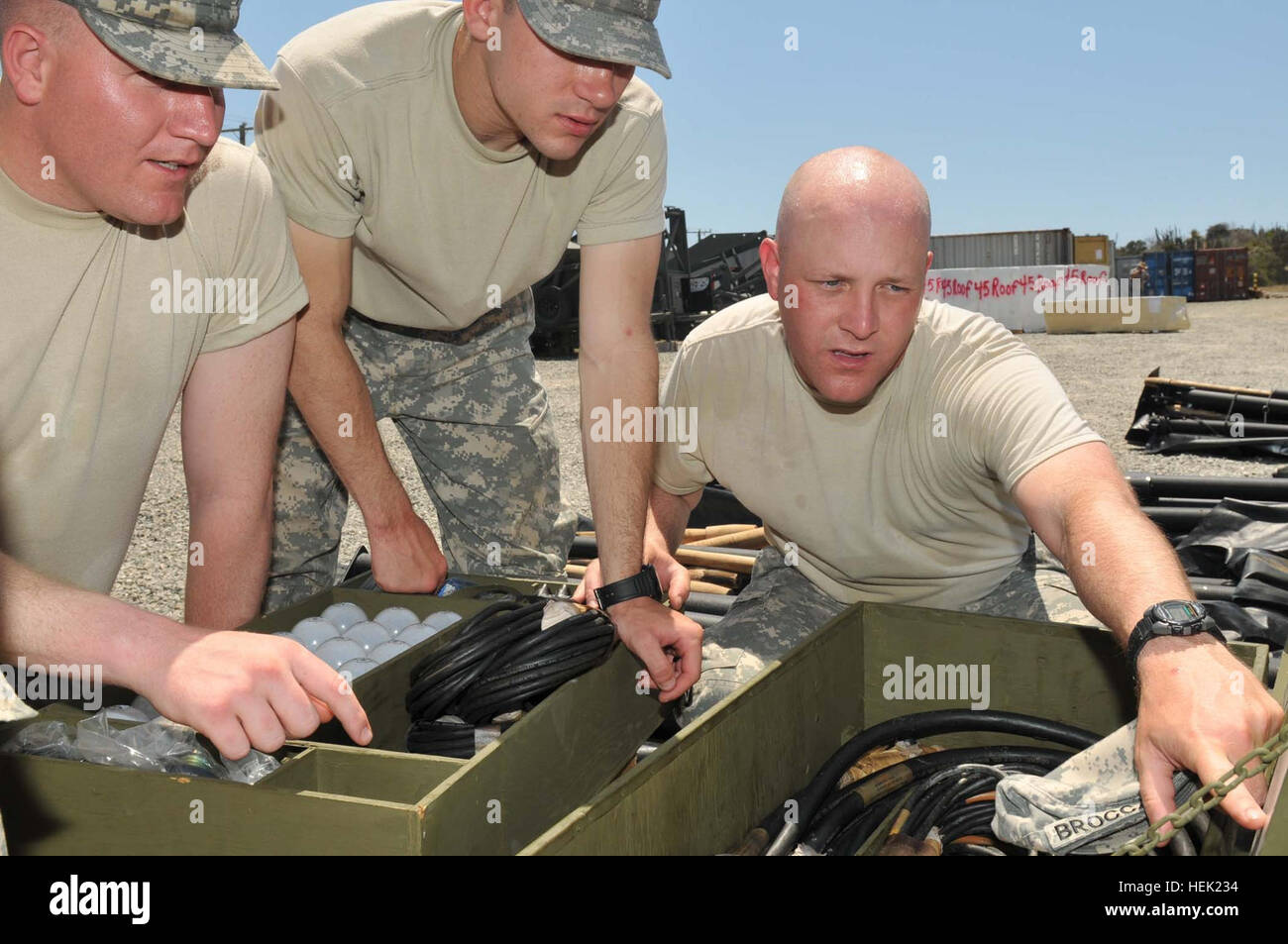 U.S. Army Military Police from the 525th MP Battalion at Joint Task ...