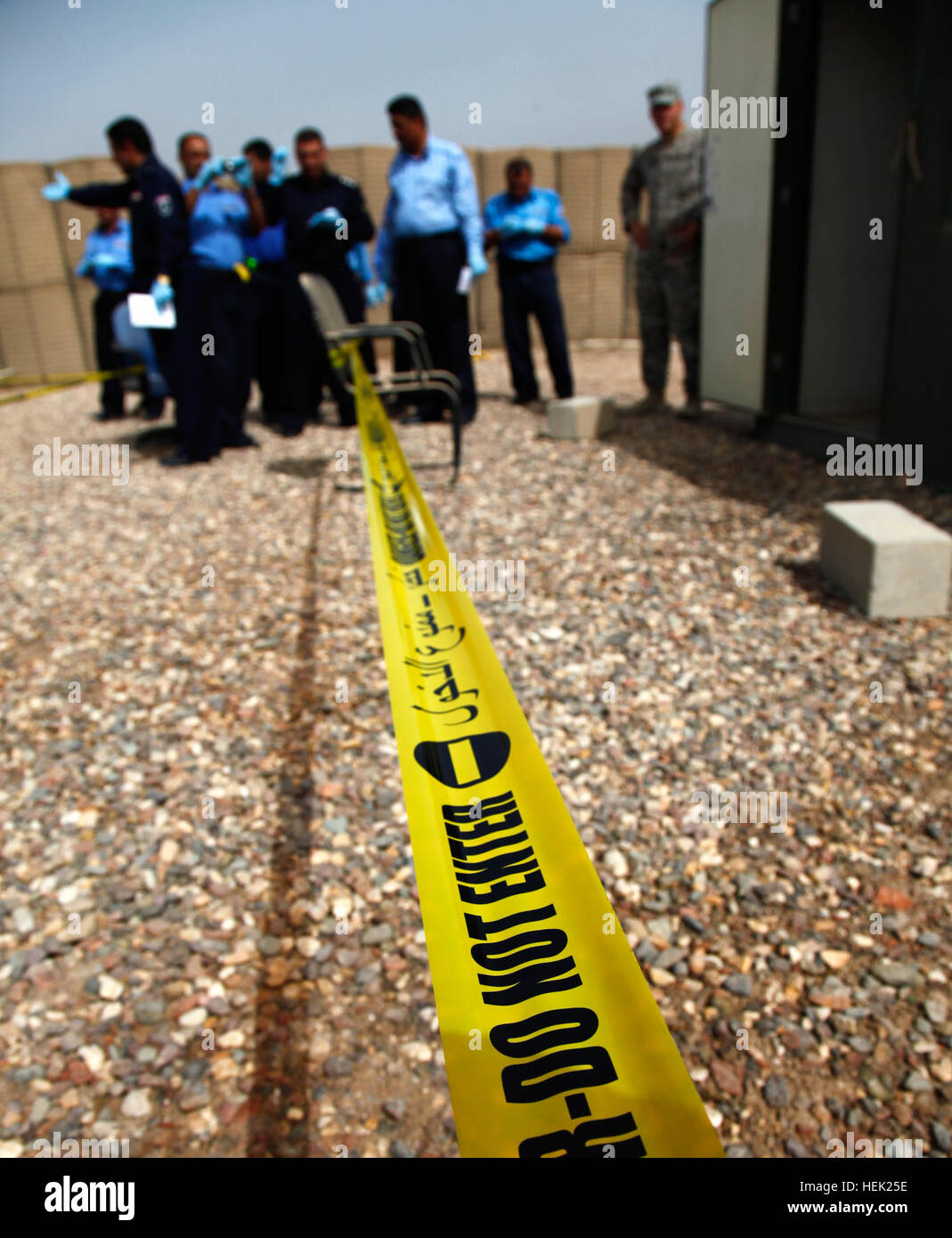 Iraqi military police practice hi-res stock photography and images - Alamy