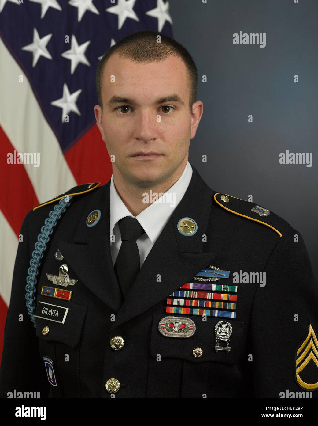 Salvatore Giunta portrait Stock Photo - Alamy