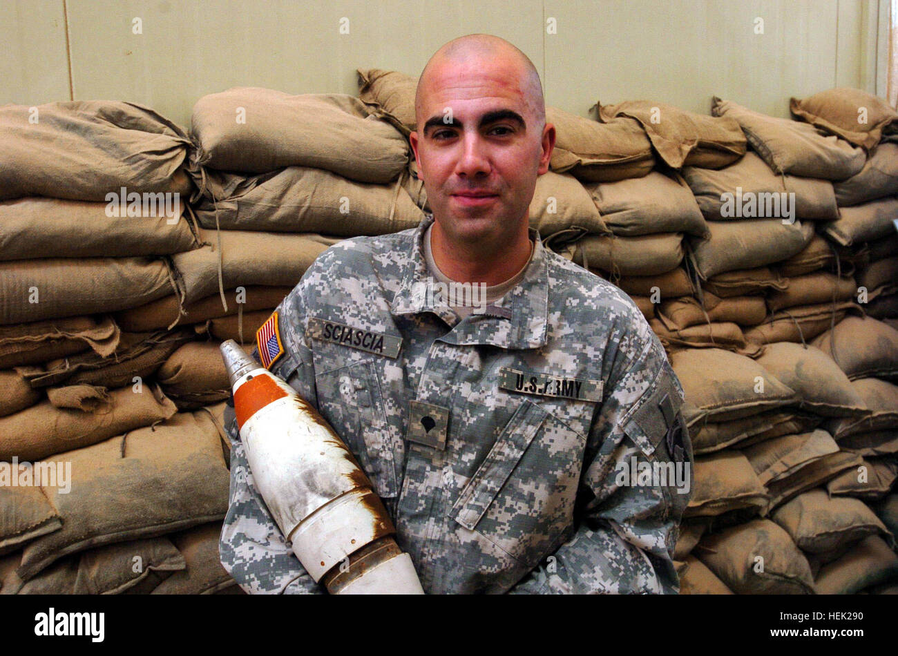 Spc. Richard Sciascia, Jr. of Forward Support Company, 3rd Battalion ...