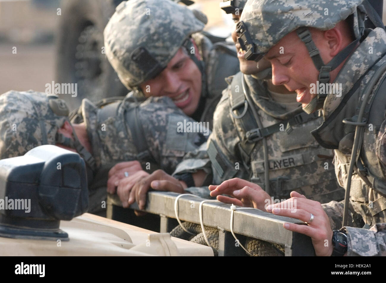 Soldiers of United States Forces-Iraq, Special Troops Battalion ...