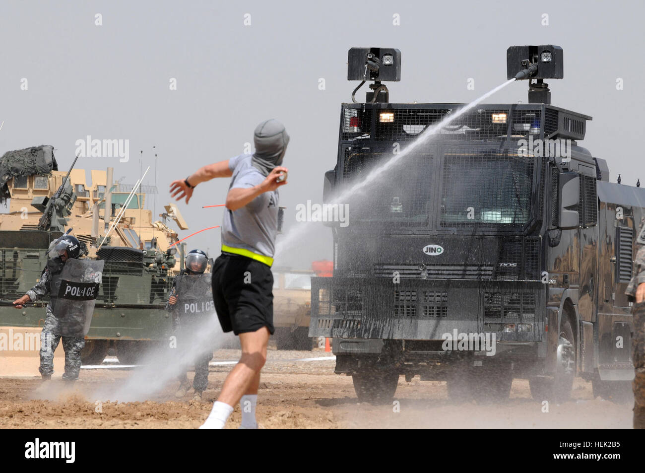 Spc. William Swartz, with 3rd Platoon, 66th Military Police Company ...