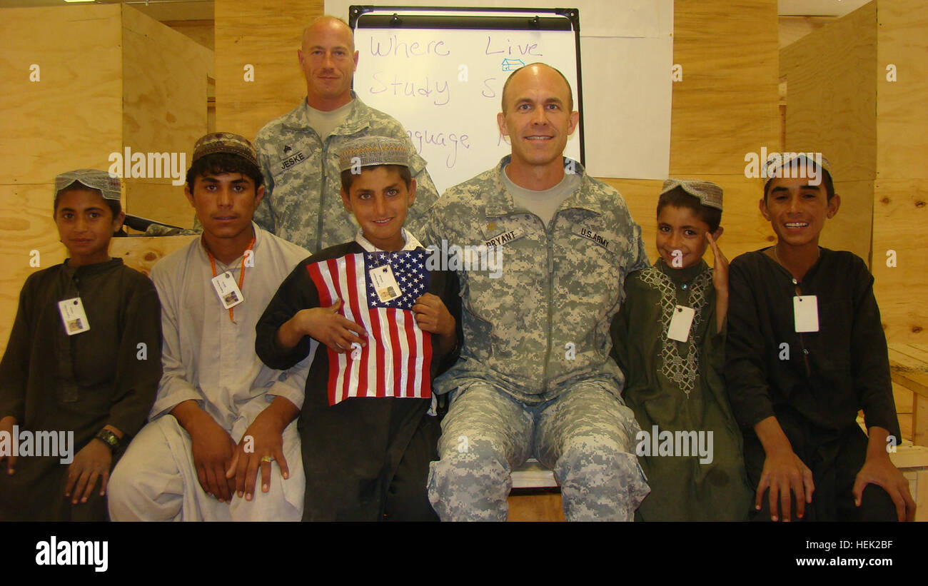 Maj. Thomas Bryant of the Special Troops Battalion, 4th Brigade Combat ...